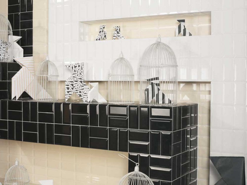 Metro Black Wall Tile - Bathroom Tiles Direct